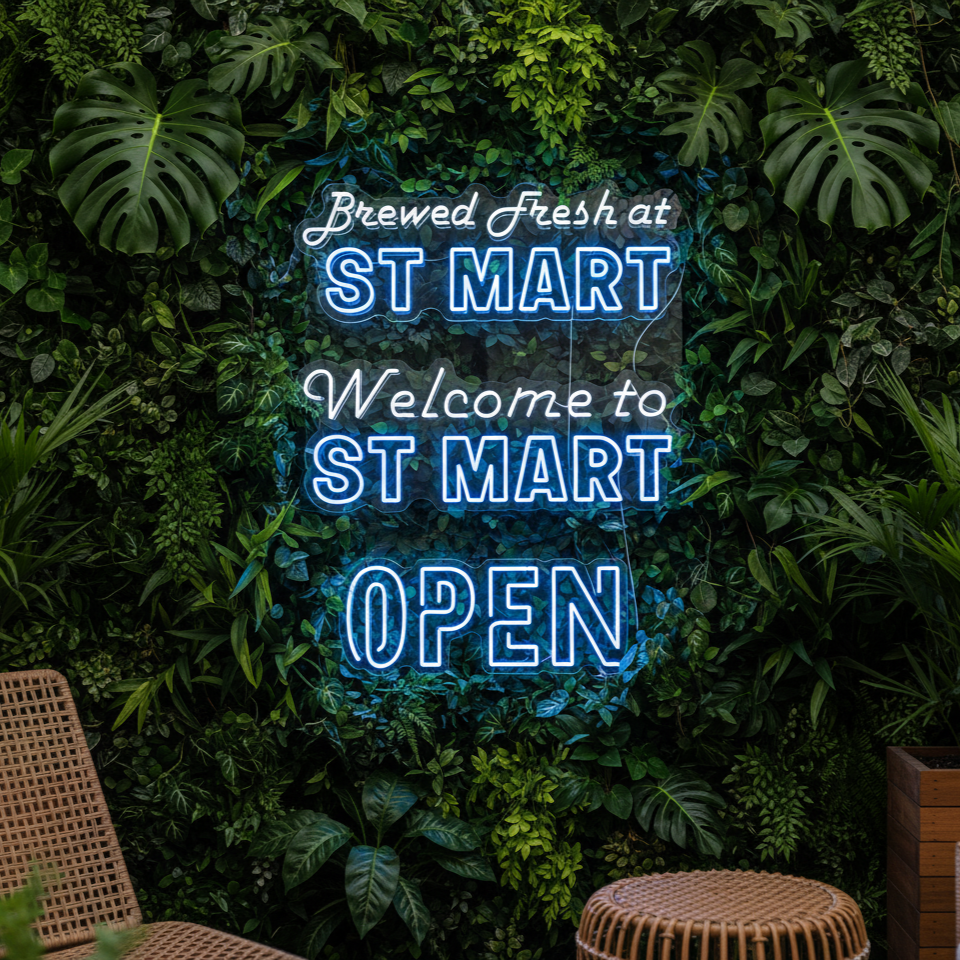 ST MART BUNDLE Custom Neon Signs – Light Your Way